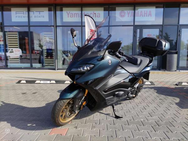 Green Yamaha T Max 2022 in Klaipeda, with an engine capacity of 0.56 L and mileage of 1 thousand km for 12500 €, photo 5 on AUTOMOTO.COM.LV