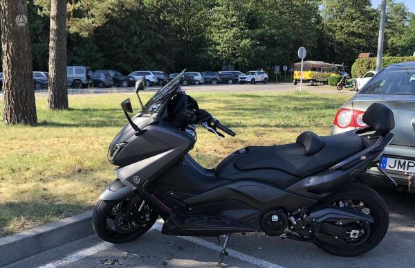 Pelēks Yamaha T Max 2015 Klaipėda, ar dzinēja tilpumu 0.53 L un nobraukumu 18 tūkst. km par 6000 €, foto 4 vietnē AUTOMOTO.COM.LV