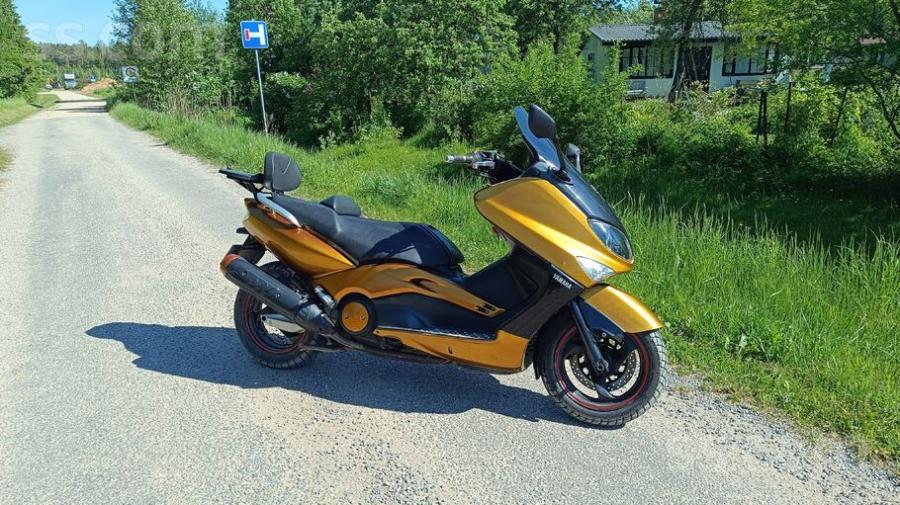 Yamaha T Max 2003 in Riga, with an engine capacity of 0.50 L and mileage of 0 thousand km for 2200 €, photo 1 on AUTOMOTO.COM.LV
