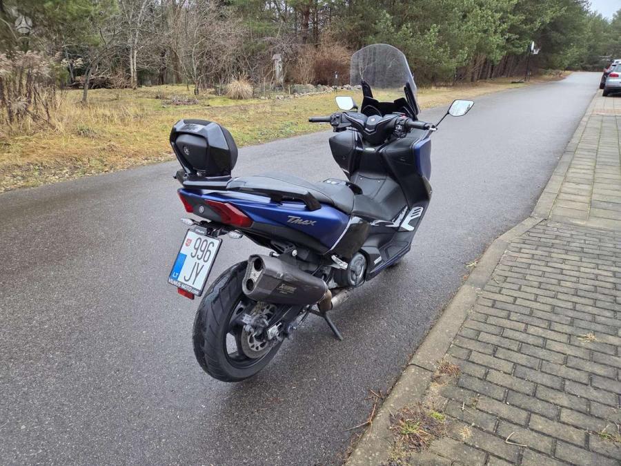 Yamaha T Max 2018 Viļņa, ar dzinēja tilpumu 0.53 L un nobraukumu 4 tūkst. km par 5900 €, foto 9 vietnē AUTOMOTO.COM.LV