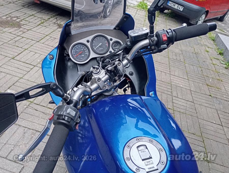 Blue Yamaha TDM 850 1991 in Vilnius, with an engine capacity of 0.85 L and mileage of 80 thousand km for 1250 €, photo 7 on AUTOMOTO.COM.LV