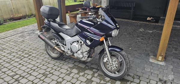 Blue Yamaha TDM 850 1996 in Marijampole, with an engine capacity of 0.85 L and mileage of 52 thousand km for 1000 €, photo 1 on AUTOMOTO.COM.LV