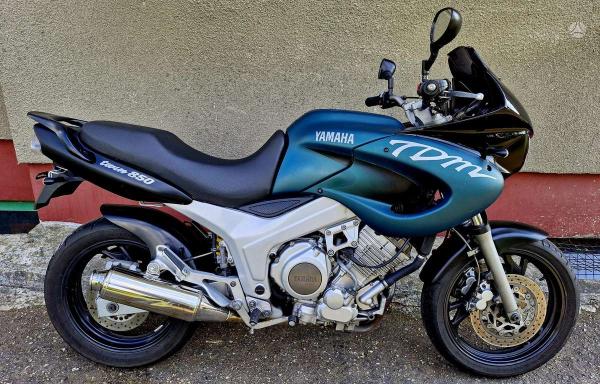 Green Yamaha TDM 850 1999 in Kaunas, with an engine capacity of 0.85 L and mileage of 42 thousand km for 1650 €, photo 1 on AUTOMOTO.COM.LV