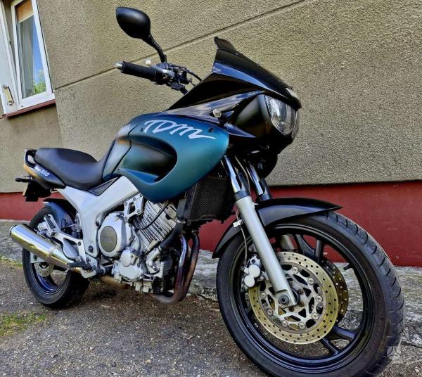 Green Yamaha TDM 850 1999 in Kaunas, with an engine capacity of 0.85 L and mileage of 42 thousand km for 1650 €, photo 3 on AUTOMOTO.COM.LV