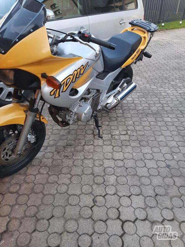 Grey Yamaha TDM 850 1996 in Vilnius, with an engine capacity of 0.85 L and mileage of 62 thousand km for 650 €, photo 4 on AUTOMOTO.COM.LV