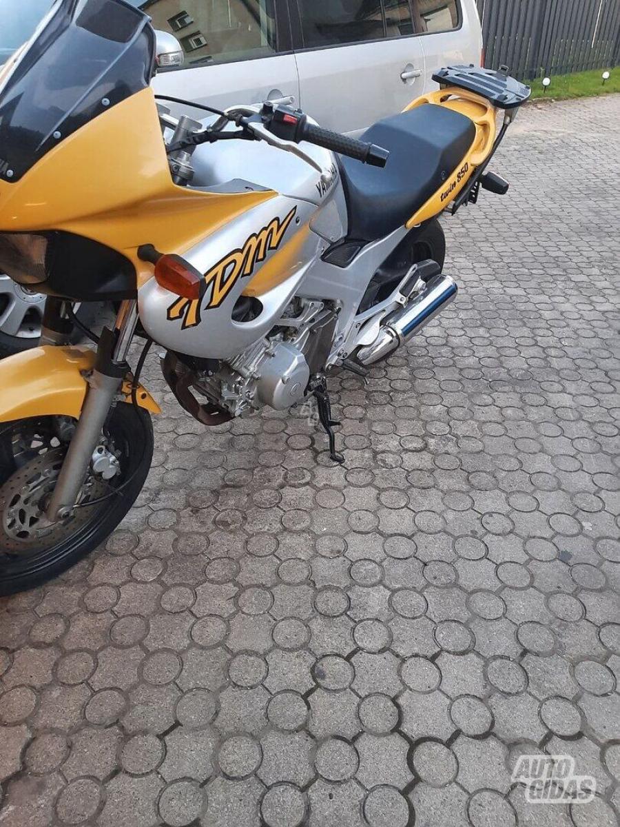 Grey Yamaha TDM 850 1996 in Vilnius, with an engine capacity of 0.85 L and mileage of 62 thousand km for 650 €, photo 5 on AUTOMOTO.COM.LV