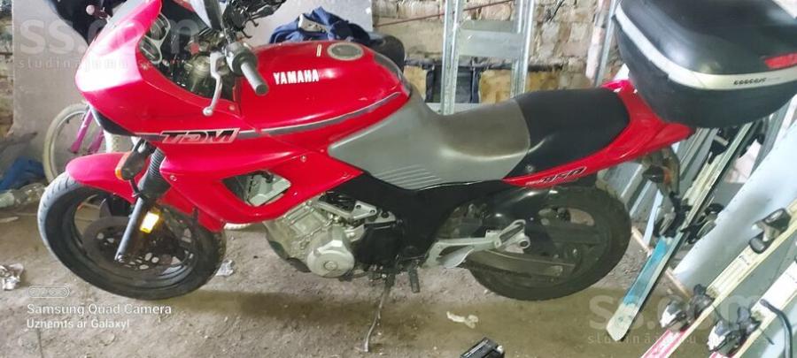 Yamaha TDM 850 1992 in Riga, with an engine capacity of 0.85 L and mileage of 0 thousand km for 1050 €, photo 1 on AUTOMOTO.COM.LV
