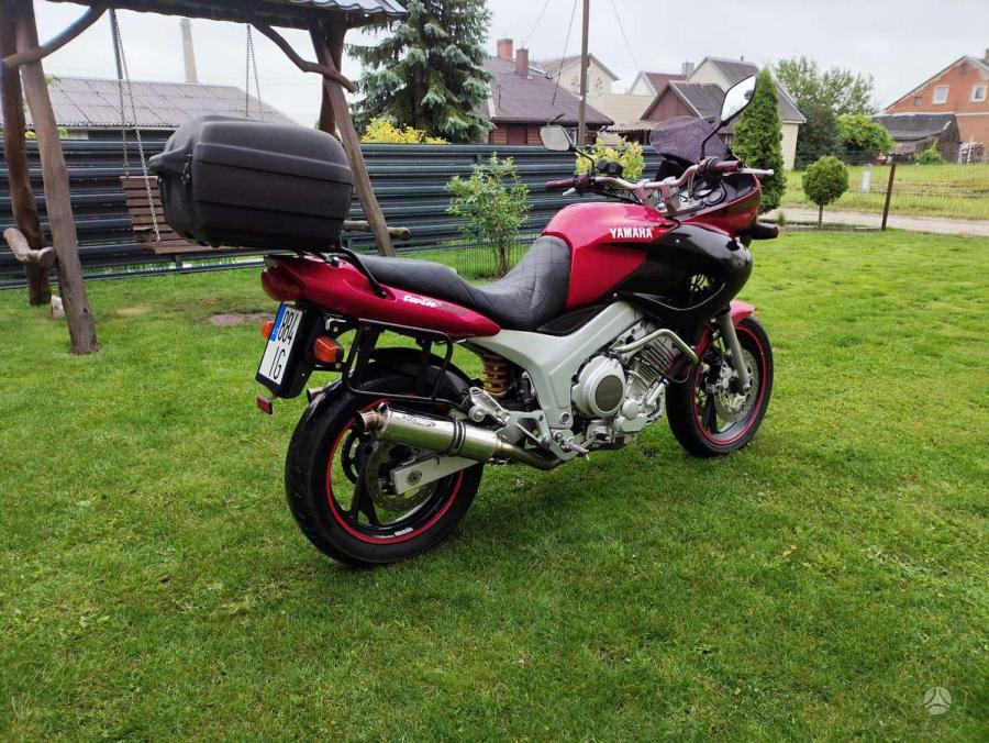 Red Yamaha TDM 850 1999 in Taurage, with an engine capacity of 0.85 L and mileage of 51 thousand km for 1599 €, photo 3 on AUTOMOTO.COM.LV