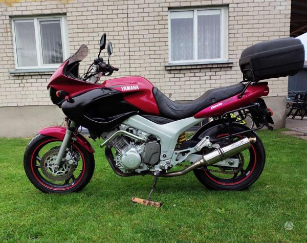 Red Yamaha TDM 850 1999 in Taurage, with an engine capacity of 0.85 L and mileage of 51 thousand km for 1599 €, photo 4 on AUTOMOTO.COM.LV