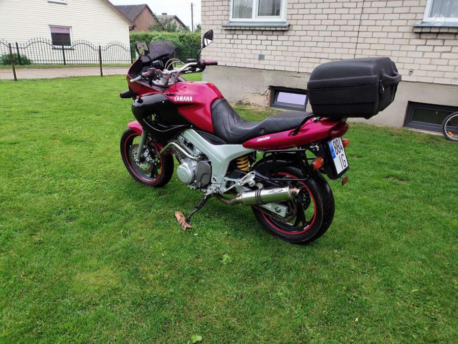 Red Yamaha TDM 850 1999 in Taurage, with an engine capacity of 0.85 L and mileage of 51 thousand km for 1599 €, photo 6 on AUTOMOTO.COM.LV