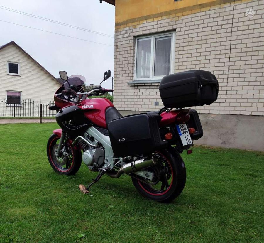 Red Yamaha TDM 850 1999 in Taurage, with an engine capacity of 0.85 L and mileage of 51 thousand km for 1599 €, photo 12 on AUTOMOTO.COM.LV