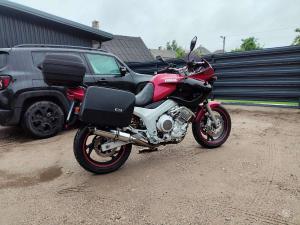 Red Yamaha TDM 850 1999 in Taurage, with an engine capacity of 0.85 L and mileage of 51 thousand km for 1599 €, photo 15 on AUTOMOTO.COM.LV