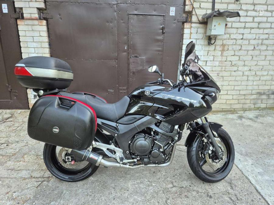 Black Yamaha TDM 900 2008 in Alytus, with an engine capacity of 0.90 L and mileage of 35 thousand km for 3650 €, photo 6 on AUTOMOTO.COM.LV