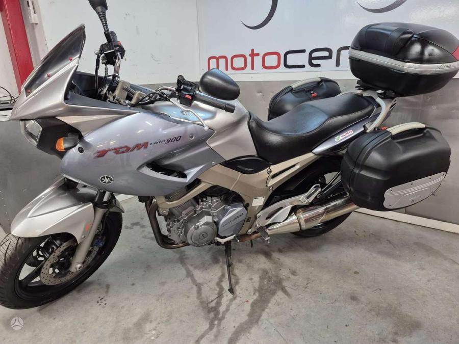 Pelēks Yamaha TDM 900 2002 Kauņa, ar dzinēja tilpumu 0.87 L un nobraukumu 82 tūkst. km par 2600 €, foto 2 vietnē AUTOMOTO.COM.LV