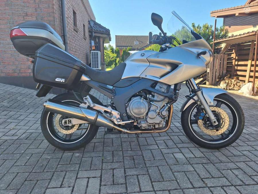 Grey Yamaha TDM 900 2007 in Klaipeda, with an engine capacity of 0.90 L and mileage of 51 thousand km for 2650 €, photo 1 on AUTOMOTO.COM.LV