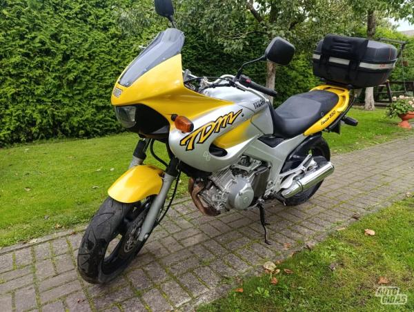 Yellow Yamaha TDM 1996 in Klaipeda, with an engine capacity of 0.85 L and mileage of 62 thousand km for 750 €, photo 8 on AUTOMOTO.COM.LV