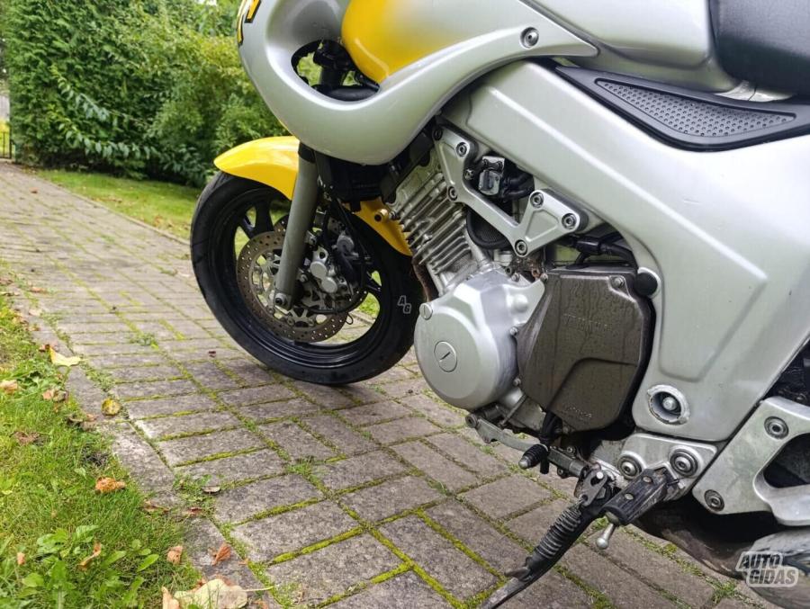 Yellow Yamaha TDM 1996 in Klaipeda, with an engine capacity of 0.85 L and mileage of 62 thousand km for 750 €, photo 5 on AUTOMOTO.COM.LV