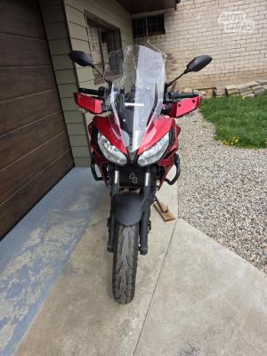 Red Yamaha Tracer 7 2017 in Pasvalys, with an engine capacity of 0.70 L and mileage of 0 thousand km for 3849 €, photo 7 on AUTOMOTO.COM.LV