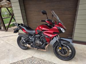 Red Yamaha Tracer 7 2017 in Pasvalys, with an engine capacity of 0.70 L and mileage of 0 thousand km for 3849 €, photo 23 on AUTOMOTO.COM.LV