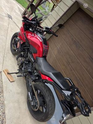 Red Yamaha Tracer 7 2017 in Pasvalys, with an engine capacity of 0.70 L and mileage of 100 thousand km for 3499 €, photo 13 on AUTOMOTO.COM.LV