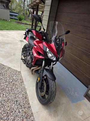 Red Yamaha Tracer 7 2017 in Pasvalys, with an engine capacity of 0.70 L and mileage of 100 thousand km for 3499 €, photo 16 on AUTOMOTO.COM.LV