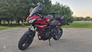 Sarkans Yamaha Tracer 7 2018 Klaipėda, ar dzinēja tilpumu 0.70 L un nobraukumu 33 tūkst. km par 4700 €, foto 1 vietnē AUTOMOTO.COM.LV