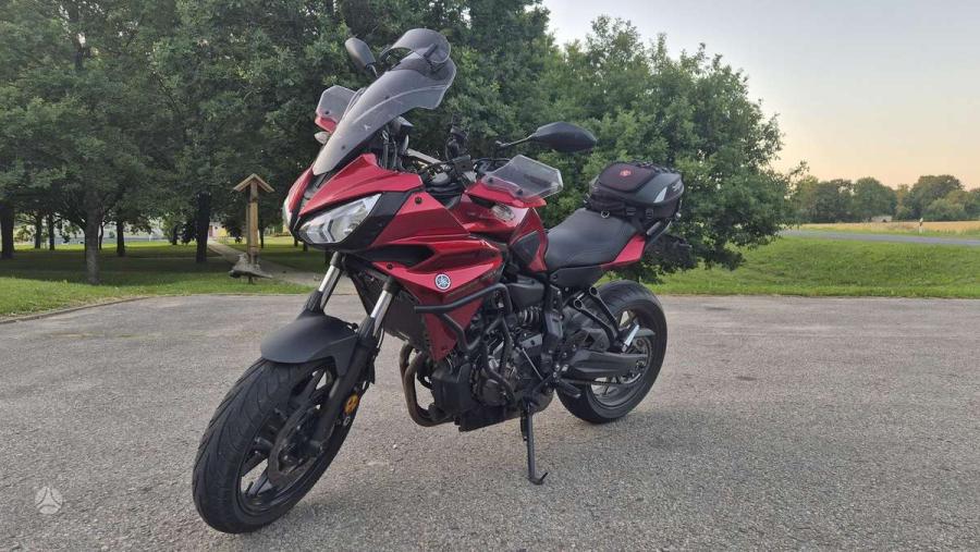 Sarkans Yamaha Tracer 7 2018 Klaipėda, ar dzinēja tilpumu 0.70 L un nobraukumu 33 tūkst. km par 4700 €, foto 1 vietnē AUTOMOTO.COM.LV