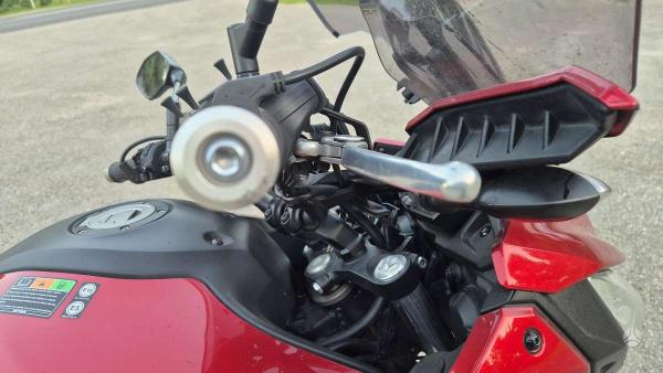 Red Yamaha Tracer 7 2018 in Klaipeda, with an engine capacity of 0.70 L and mileage of 33 thousand km for 4700 €, photo 7 on AUTOMOTO.COM.LV