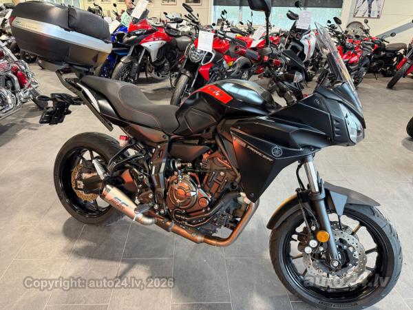 Melns Yamaha Tracer 700 2018 Tallina, ar dzinēja tilpumu 0.69 L un nobraukumu 46 tūkst. km par 5490 €, foto 1 vietnē AUTOMOTO.COM.LV