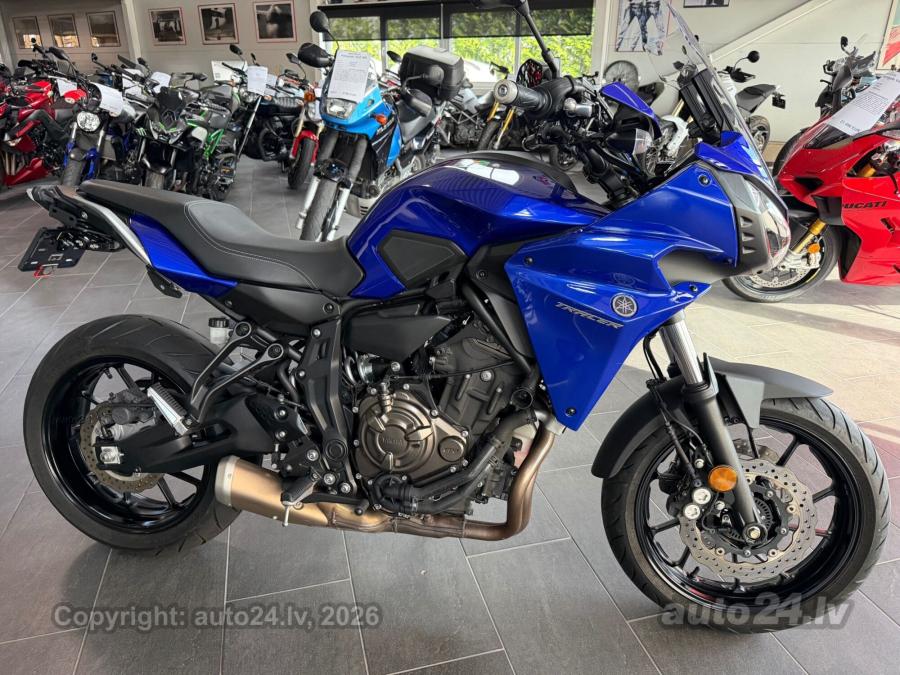 Синий Ямаха Tracer 700 2018 в Таллин, объемом двигателя 0.69 л и пробегом 16 тыс. км за 5490 €, фото 3 на AUTOMOTO.COM.LV
