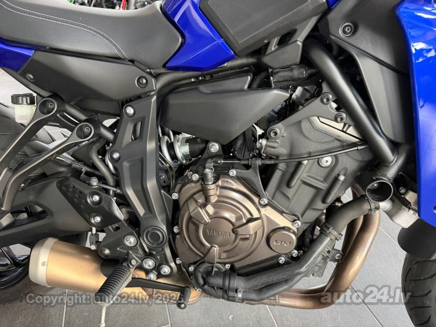 Синий Ямаха Tracer 700 2018 в Таллин, объемом двигателя 0.69 л и пробегом 16 тыс. км за 5490 €, фото 7 на AUTOMOTO.COM.LV