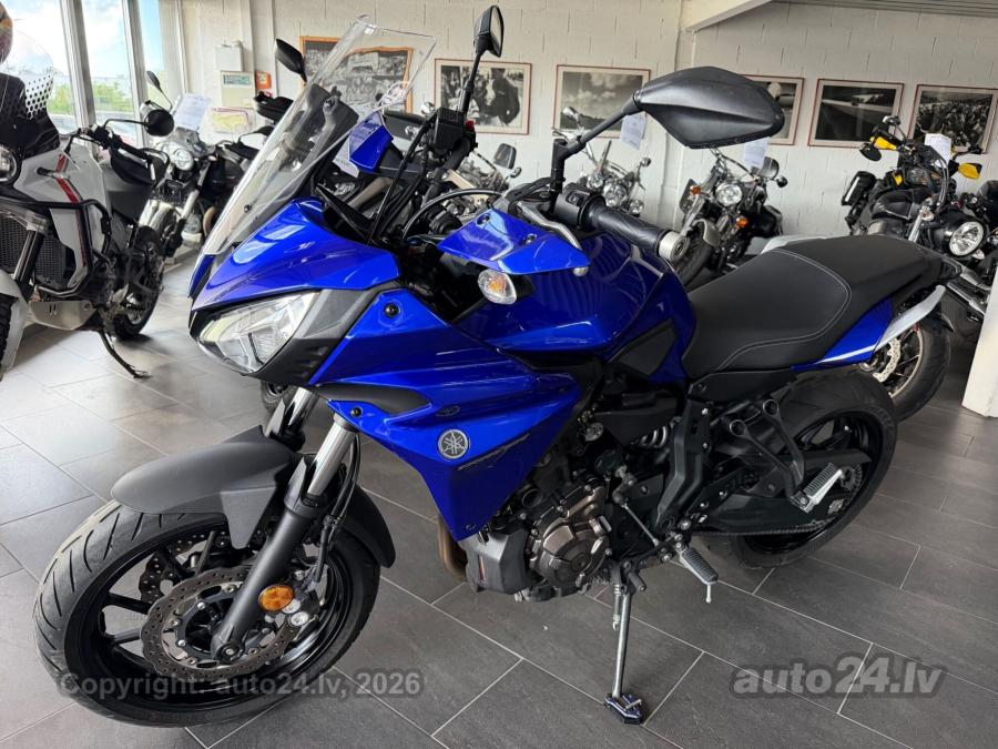 Zils Yamaha Tracer 700 2018 Tallina, ar dzinēja tilpumu 0.69 L un nobraukumu 16 tūkst. km par 5490 €, foto 14 vietnē AUTOMOTO.COM.LV