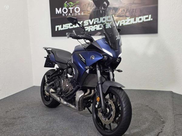 Blue Yamaha Tracer 2020 in Panevezys, with an engine capacity of 0.70 L and mileage of 25 thousand km for 5890 €, photo 2 on AUTOMOTO.COM.LV