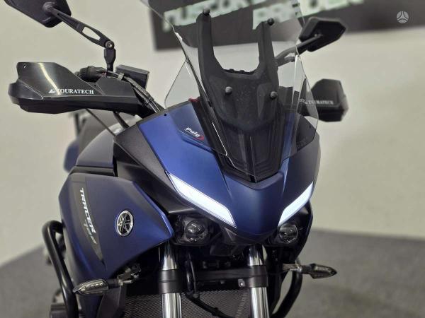 Blue Yamaha Tracer 2020 in Panevezys, with an engine capacity of 0.70 L and mileage of 25 thousand km for 5890 €, photo 3 on AUTOMOTO.COM.LV