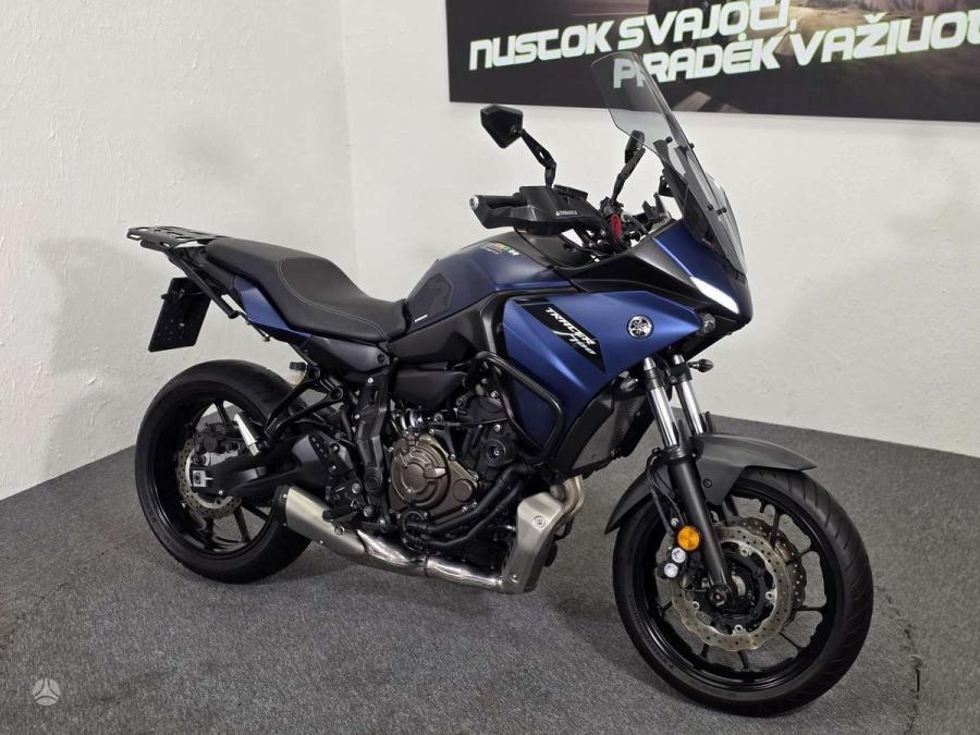 Blue Yamaha Tracer 2020 in Panevezys, with an engine capacity of 0.70 L and mileage of 25 thousand km for 5890 €, photo 7 on AUTOMOTO.COM.LV