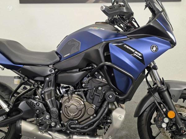 Blue Yamaha Tracer 2020 in Panevezys, with an engine capacity of 0.70 L and mileage of 25 thousand km for 5890 €, photo 7 on AUTOMOTO.COM.LV