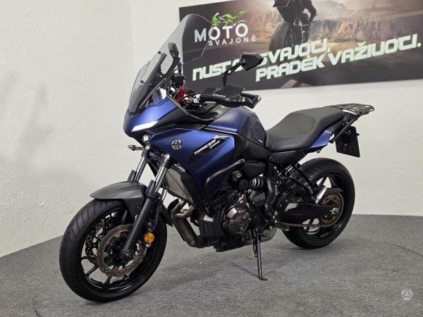 Blue Yamaha Tracer 2020 in Panevezys, with an engine capacity of 0.70 L and mileage of 25 thousand km for 5890 €, photo 8 on AUTOMOTO.COM.LV