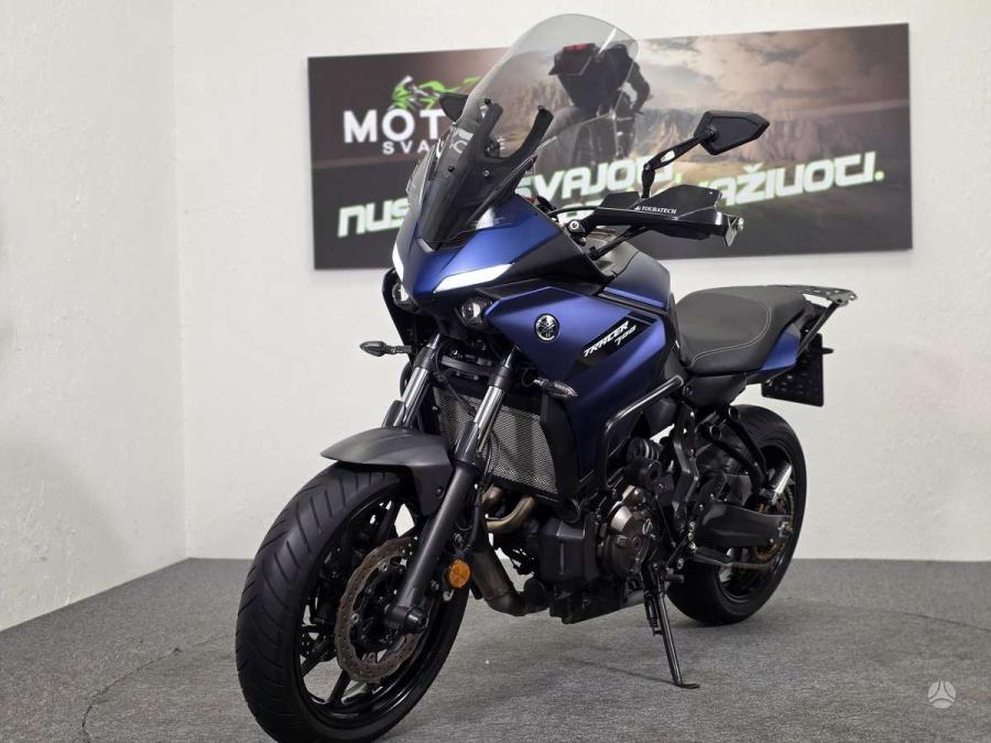 Blue Yamaha Tracer 2020 in Panevezys, with an engine capacity of 0.70 L and mileage of 25 thousand km for 5890 €, photo 10 on AUTOMOTO.COM.LV