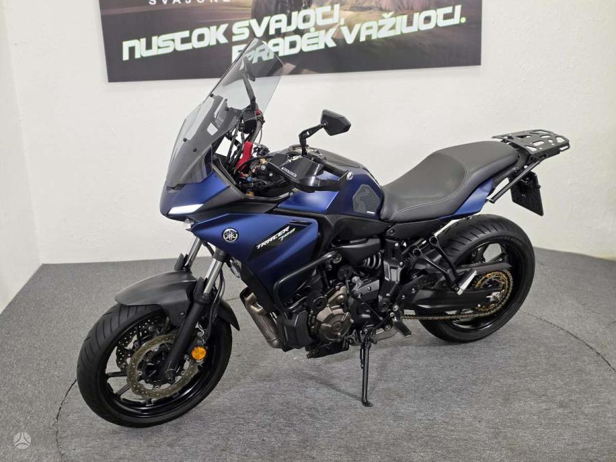 Blue Yamaha Tracer 2020 in Panevezys, with an engine capacity of 0.70 L and mileage of 25 thousand km for 5890 €, photo 12 on AUTOMOTO.COM.LV