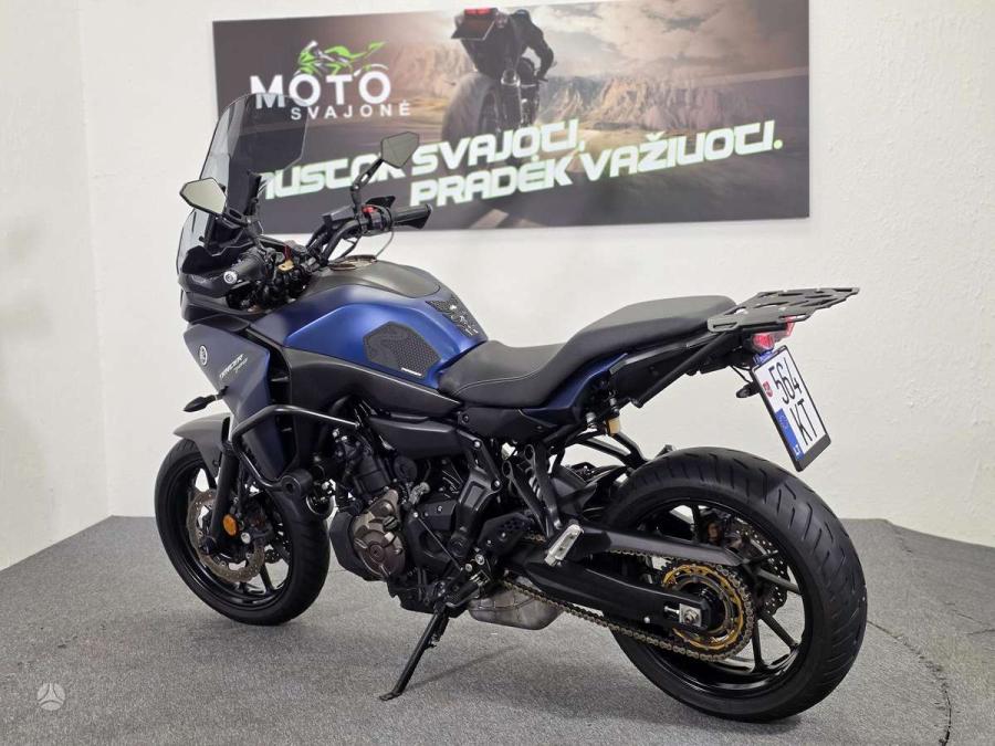 Blue Yamaha Tracer 2020 in Panevezys, with an engine capacity of 0.70 L and mileage of 25 thousand km for 5890 €, photo 14 on AUTOMOTO.COM.LV