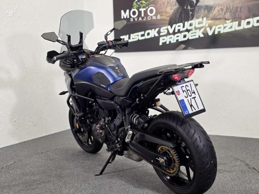 Blue Yamaha Tracer 2020 in Panevezys, with an engine capacity of 0.70 L and mileage of 25 thousand km for 5890 €, photo 15 on AUTOMOTO.COM.LV