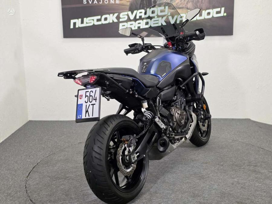 Blue Yamaha Tracer 2020 in Panevezys, with an engine capacity of 0.70 L and mileage of 25 thousand km for 5890 €, photo 17 on AUTOMOTO.COM.LV