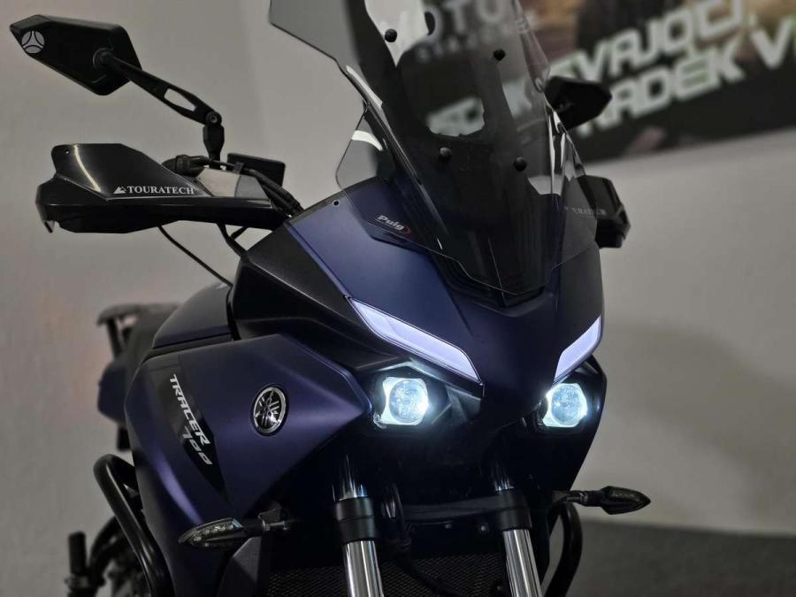Blue Yamaha Tracer 2020 in Panevezys, with an engine capacity of 0.70 L and mileage of 25 thousand km for 5890 €, photo 22 on AUTOMOTO.COM.LV