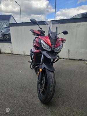 Sarkans Yamaha Tracer 2017 Viļņa, ar dzinēja tilpumu 0.69 L un nobraukumu 42 tūkst. km par 4850 €, foto 5 vietnē AUTOMOTO.COM.LV