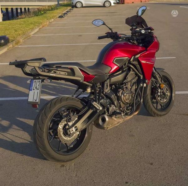 Red Yamaha Tracer 2018 in Kaunas, with an engine capacity of 0.70 L and mileage of 48 thousand km for 4300 €, photo 5 on AUTOMOTO.COM.LV