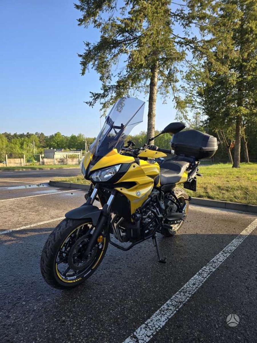 Dzeltens Yamaha Tracer 2019 Ukmergė, ar dzinēja tilpumu 0.70 L un nobraukumu 15 tūkst. km par 5500 €, foto 1 vietnē AUTOMOTO.COM.LV