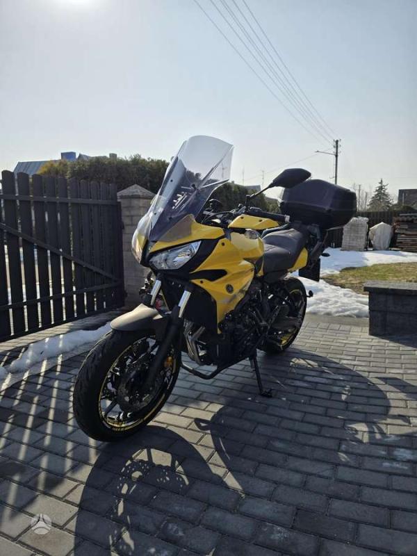 Dzeltens Yamaha Tracer 2019 Ukmergė, ar dzinēja tilpumu 0.70 L un nobraukumu 15 tūkst. km par 5500 €, foto 2 vietnē AUTOMOTO.COM.LV