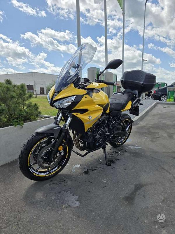 Dzeltens Yamaha Tracer 2019 Ukmergė, ar dzinēja tilpumu 0.70 L un nobraukumu 15 tūkst. km par 5500 €, foto 3 vietnē AUTOMOTO.COM.LV
