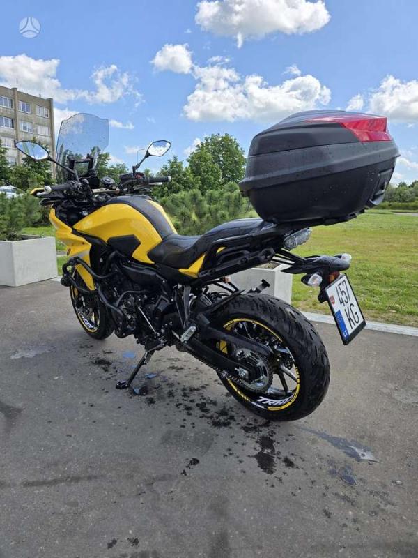 Dzeltens Yamaha Tracer 2019 Ukmergė, ar dzinēja tilpumu 0.70 L un nobraukumu 15 tūkst. km par 5500 €, foto 4 vietnē AUTOMOTO.COM.LV