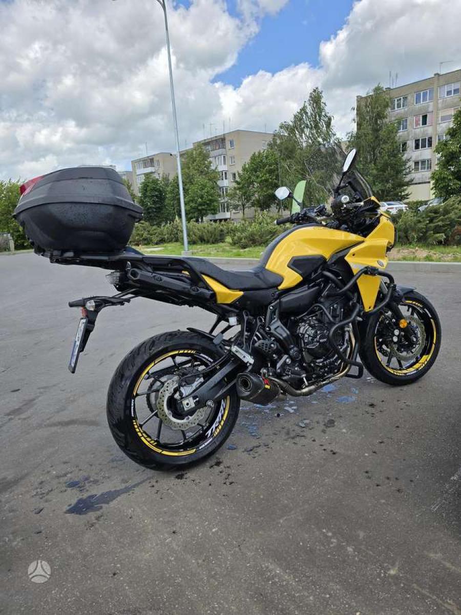 Dzeltens Yamaha Tracer 2019 Ukmergė, ar dzinēja tilpumu 0.70 L un nobraukumu 15 tūkst. km par 5500 €, foto 6 vietnē AUTOMOTO.COM.LV